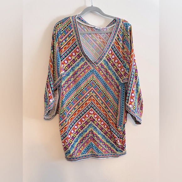 Trina Turk | Swim | Trina Turk Peruvian Tunic Dress Swim Cover Up ...